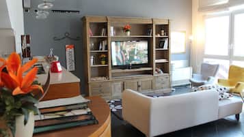 Sala de estar do lobby