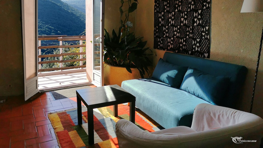 Small Nest For 2 With 180 ° View On Wooded Hills In A Cozy Cottage - Pyrenees