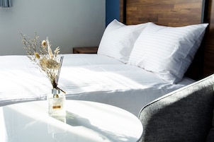 Quarto Duplo Standard | Secretária, cortinas/cortinados opacos, quartos insonorizados 