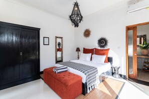 Villa de Luxo, 3 quartos | 3 quartos, camas de colchão Select Comfort, cofre no quarto 