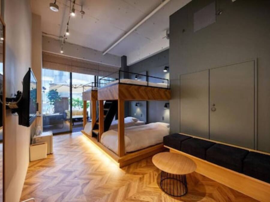 Quarto Quádruplo Superior, não fumadores, terraço | Wi-fi grátis, roupa de cama fornecida