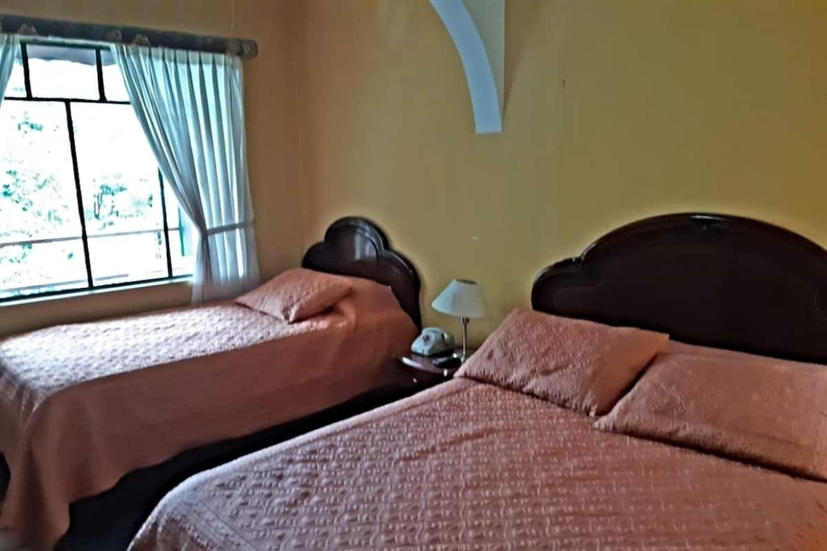 Quarto triplo standard | Roupas de cama antialérgicas, edredons de pluma, quartos à prova de som