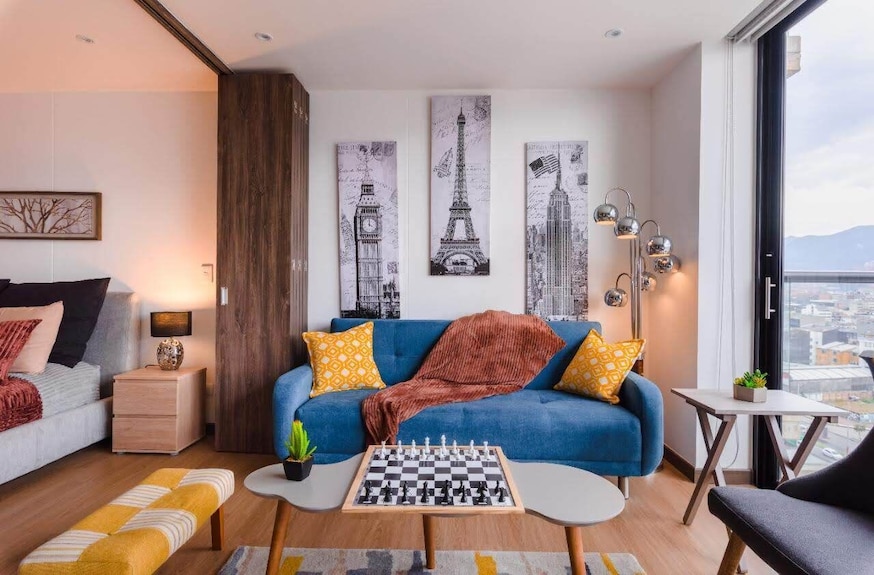 Confortable Apartamento Con Spectaculaire Vista Panoramica De Bogota - Bogota