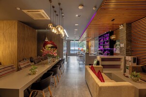 Sala de estar do lobby