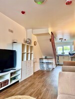 Apartamento família, 2 quartos, para não fumantes, vista para o jardim | Individualmente decorados, individualmente mobiliados, Wi-Fi de cortesia