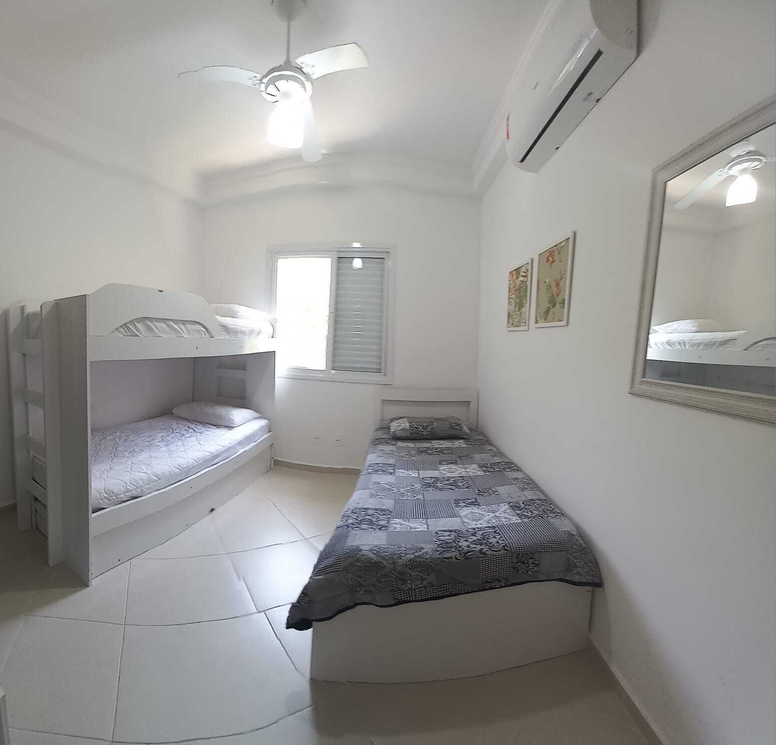 Apt-205 In Comfortable Condominium 350m From The Beach W/ Air Cond - Ubatuba