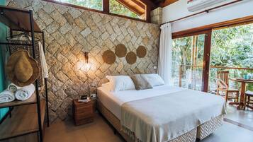 PCD Varanda suite | 1 quarto, cortinas/cortinados opacos, Wi-fi grátis