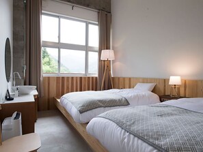 Quarto Twin Standard | Cofre no quarto, Wi-fi grátis, acesso para cadeira de rodas 