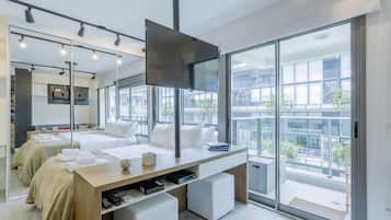 Apartamento (1 Bedroom) | 1 quarto, ferros/tábuas de passar roupa, acesso à internet