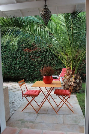 Quarto casal premium | Terraço/pátio