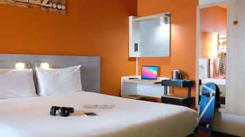 Quarto Superior, 1 cama de casal (XL) | Cortinas/cortinados opacos, quartos insonorizados, Wi-fi grátis