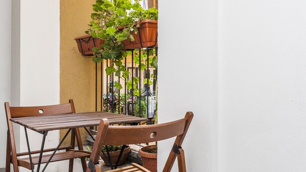 Apartamento, 1 quarto, varanda | Varanda