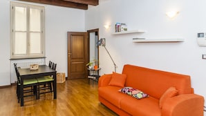 Apartamento, 1 quarto, varanda | Sala de estar