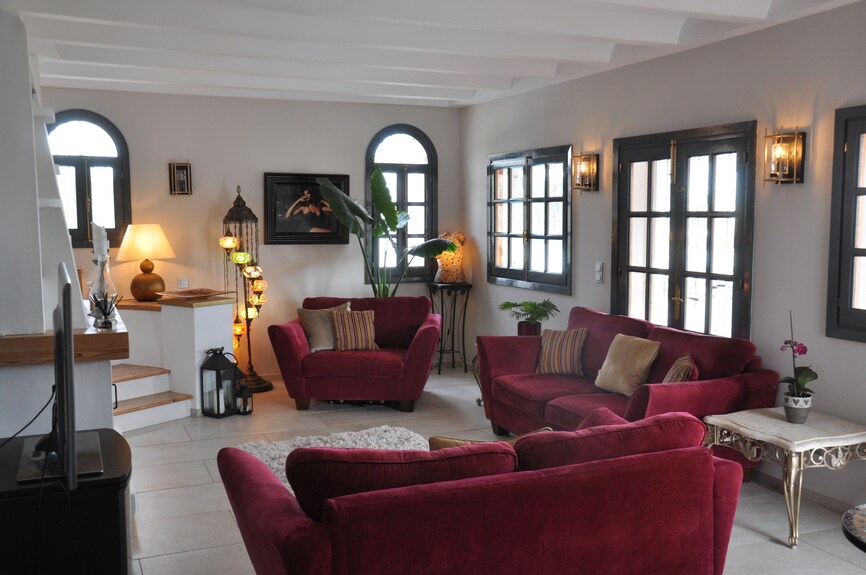 Luxury 4 Bed Ensuite Villa|heated Private Pool | 5 Mins Walk To Beach| Sea Views - Mojácar