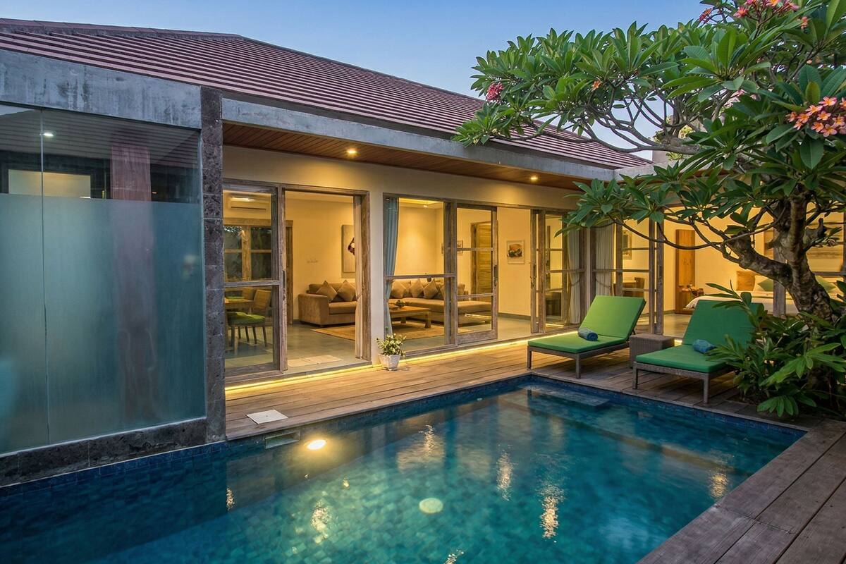 Vila, 2 quartos, piscina particular | Fachada