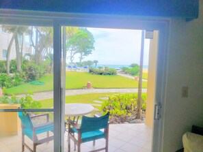 Estúdio Deluxe, vista para o oceano, em frente à praia | Vista para a praia ou o mar