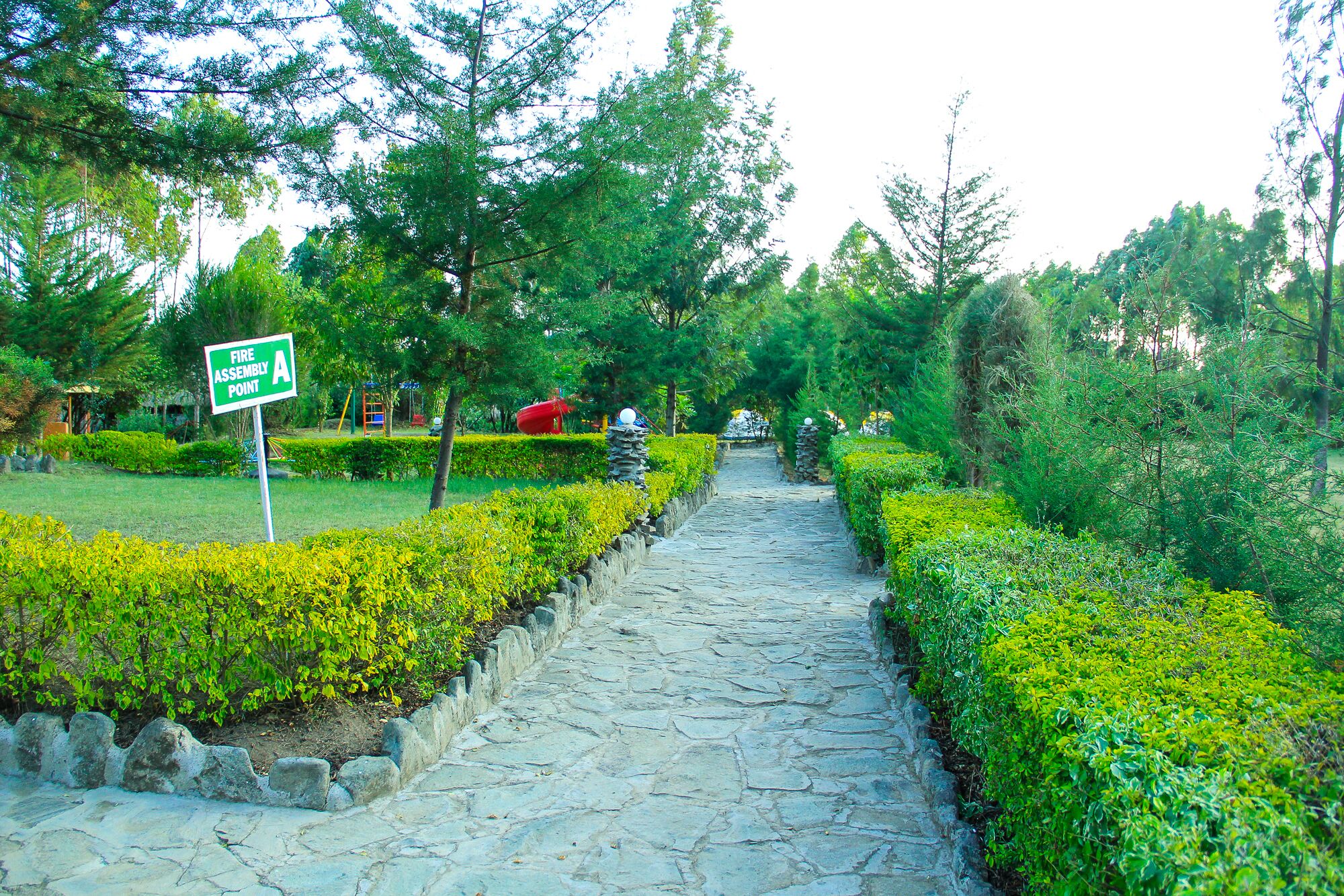 Terrenos do alojamento