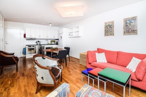 Apartamento Cidade, 1 quarto | Sala