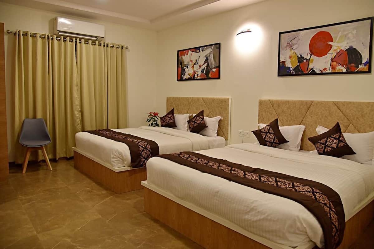 Quarto casal ou duplo premium | Escrivaninha, Wi-Fi de cortesia