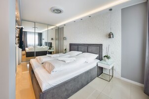 Apartamento (21, Rezydencja Victoria) | Ferro/tábua de engomar, roupa de cama fornecida 