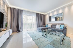 Apartamento (21, Rezydencja Victoria) | Ferro/tábua de engomar, roupa de cama fornecida 