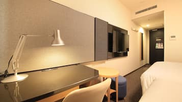 Quarto Twin, não fumadores (Small) | Secretária, secretária adequada para computadores portáteis