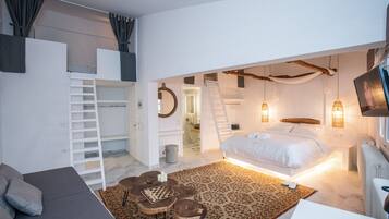 Suite-Estúdio Clássica (Ethra) | Minibar, com decoração personalizada, com mobília individualizada