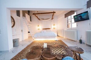 Suíte estúdio clássica (Ethra) | Frigobar, individualmente decorados, individualmente mobiliados