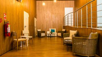 Sala de estar do lobby