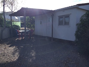 Bungalow Standard, 2 quartos, terraço, vista para a montanha (II) | Terraço/pátio interior