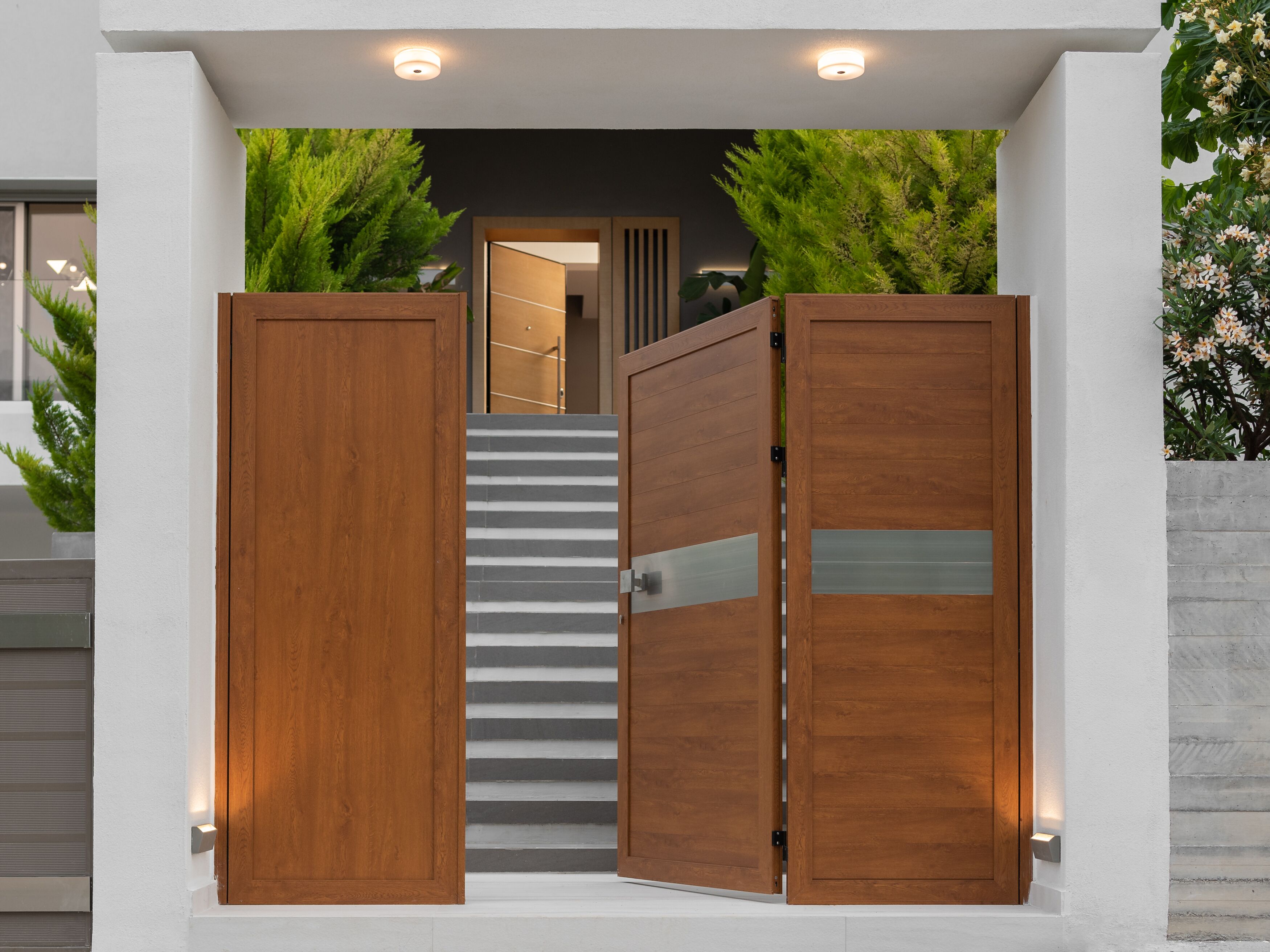 Entrada do alojamento