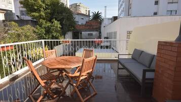 Suíte estúdio luxo | Terraço/pátio