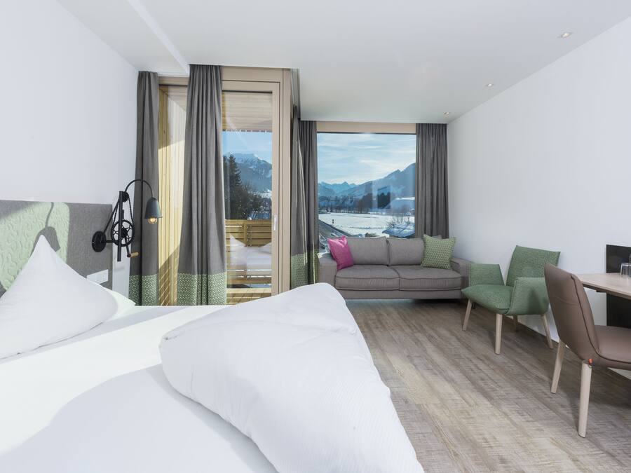 Quarto panorâmico | Escrivaninha, quartos à prova de som, Wi-Fi de cortesia, roupa de cama