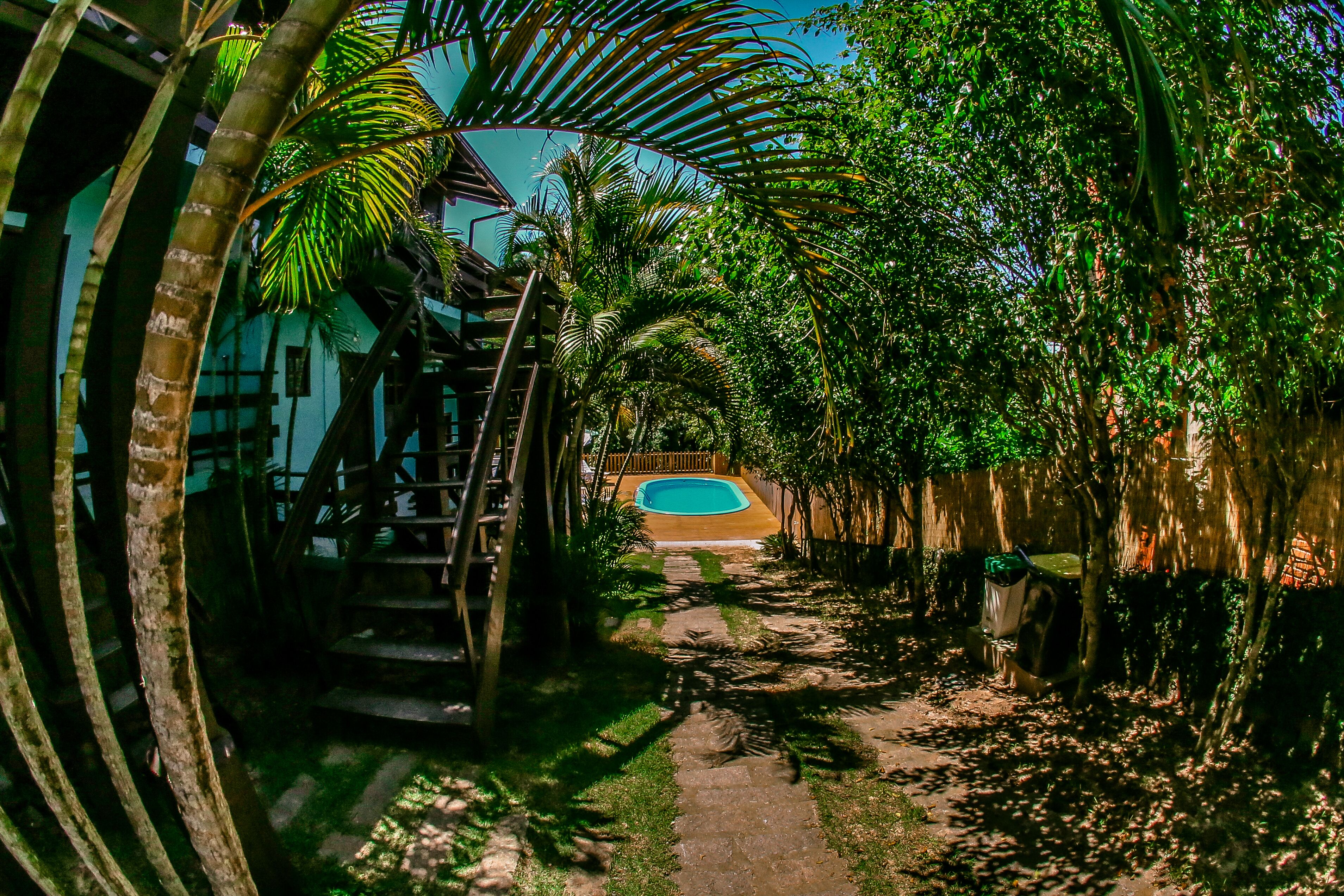 Vista para o jardim