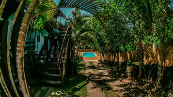 Vista para o jardim