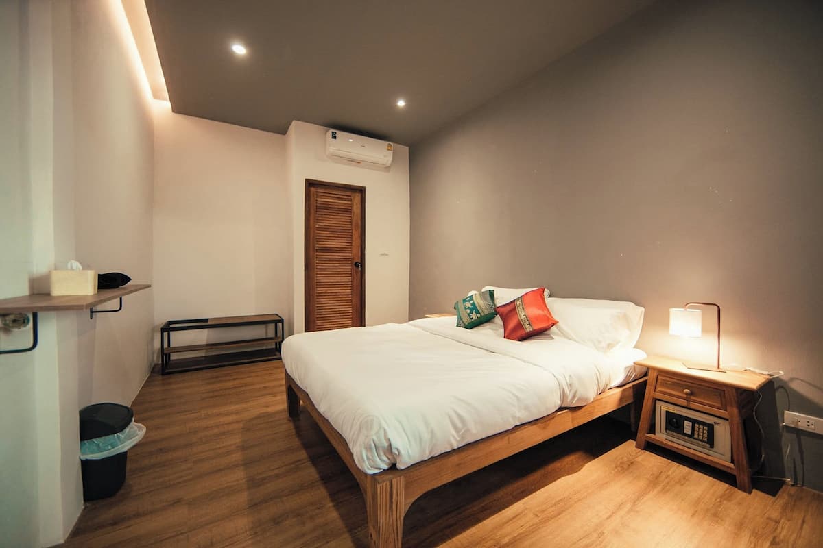 Quarto Duplo | Wi-fi grátis, roupa de cama fornecida 