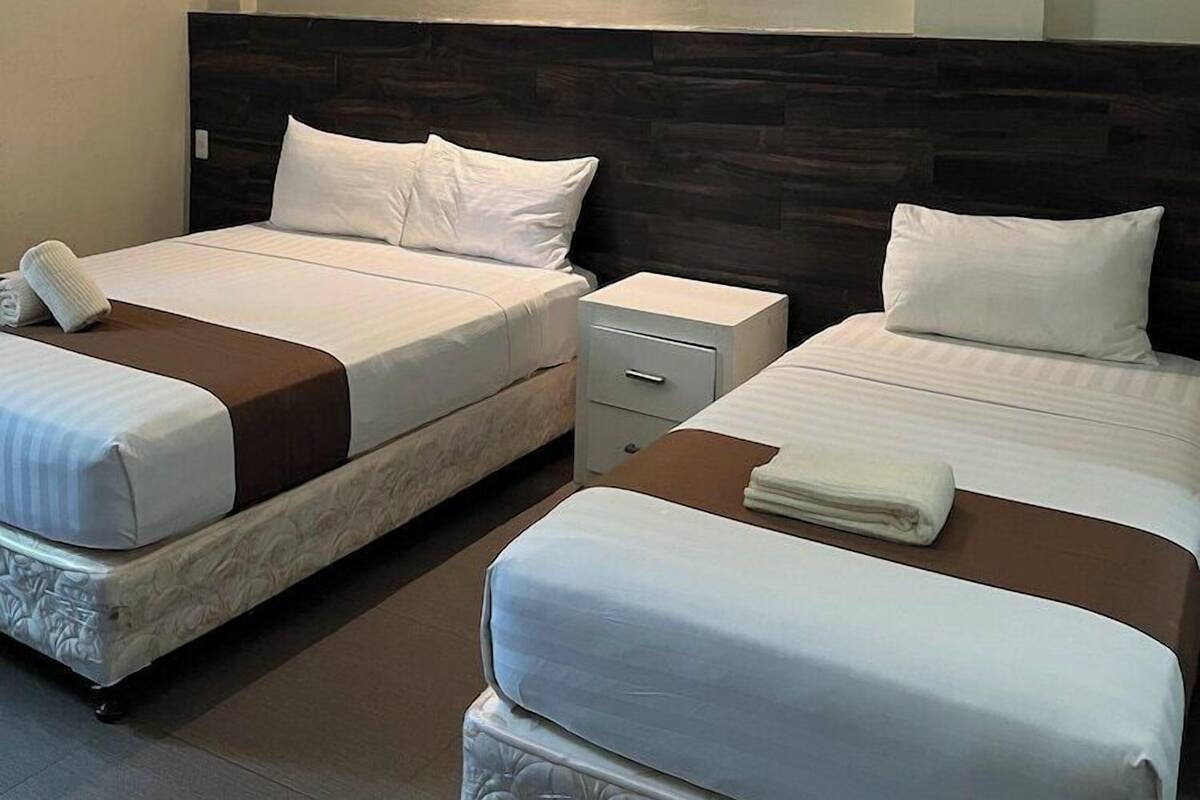 Wi-fi grátis, roupa de cama fornecida