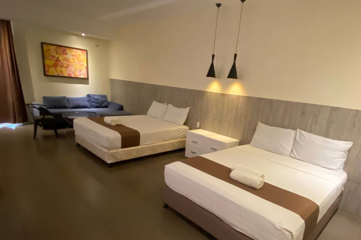 Wi-fi grátis, roupa de cama fornecida