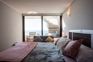 Apartamento panorâmico | 1 quarto, cortinas blackout, quartos à prova de som