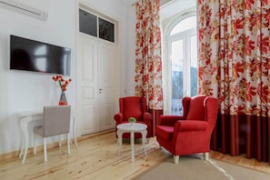 Suite, vista para o jardim (Rouge) | Comodidade do quarto