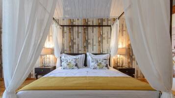 Suite Deluxe, vista para o rio (Yellow) | Com decoração personalizada, com mobília individualizada