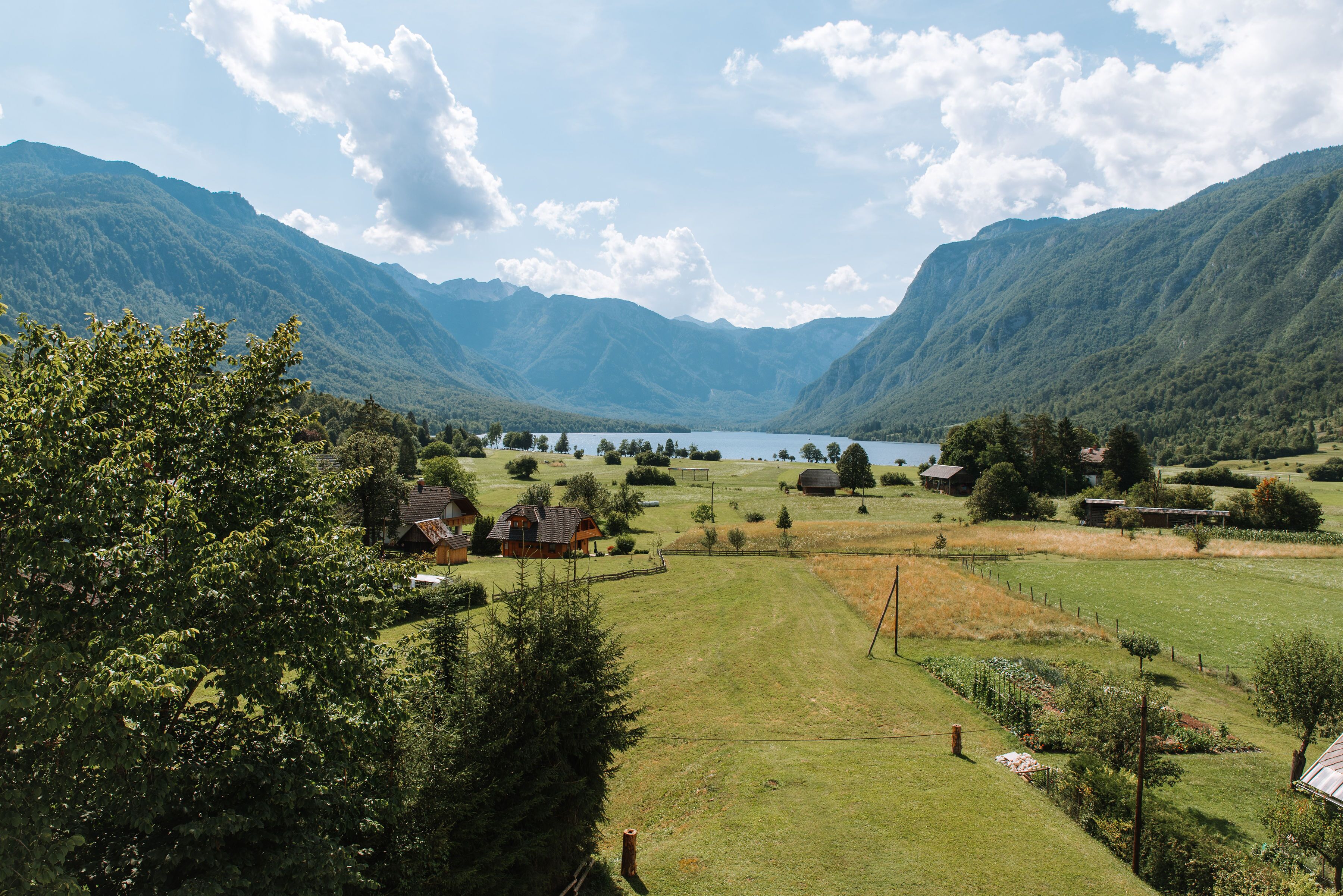 Vista para o lago