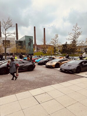 Vista para a cidade desde o alojamento