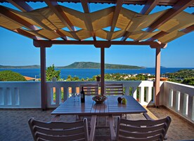 Villa, 2 quartos, vista para o mar | Vista do quarto