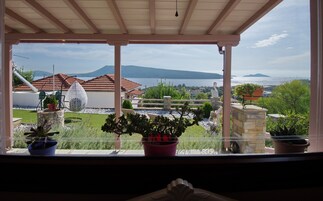 Villa, 2 quartos, vista para o mar (Outdoor Jetted Tub) | Vista do quarto