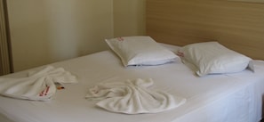 Wi-fi grátis, roupa de cama fornecida