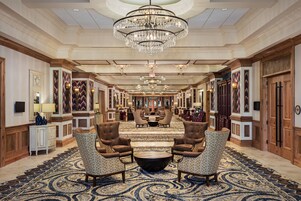 Sala de estar do lobby