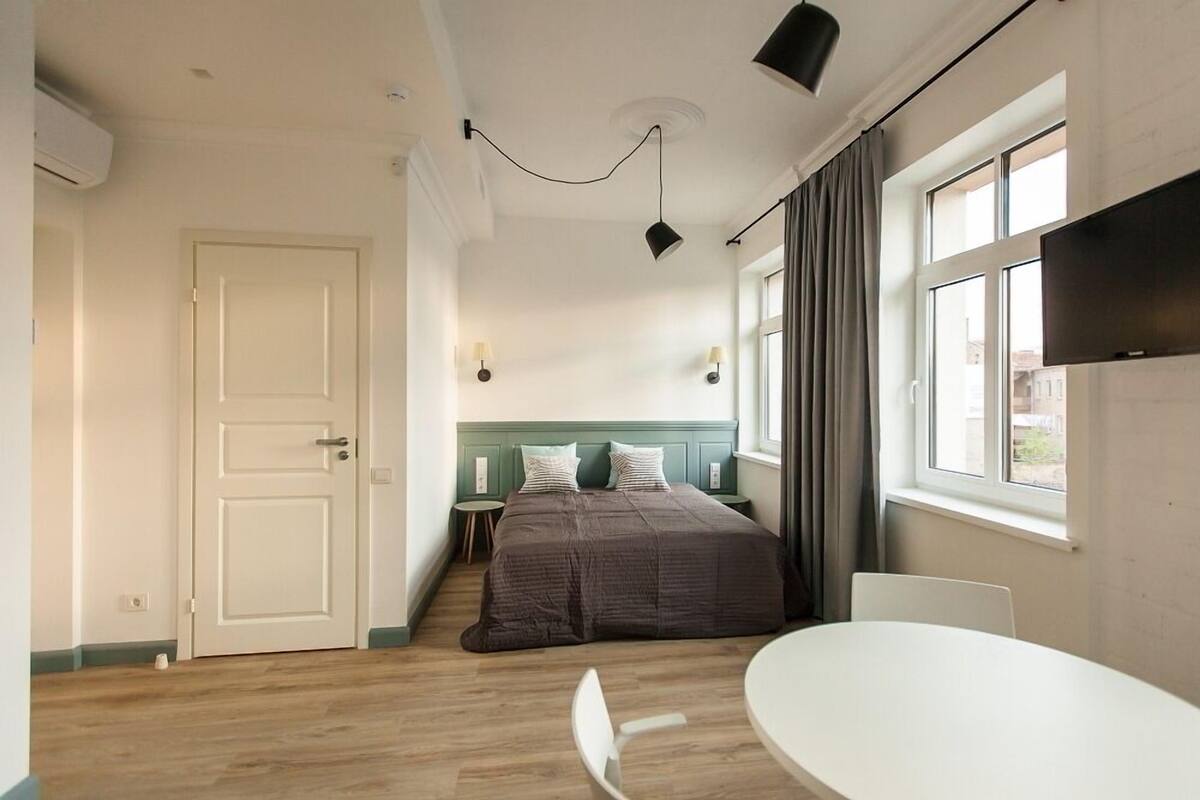 Apartamento Standard (5D) | 1 quarto, ferro/tábua de engomar, Wi-fi grátis, roupa de cama fornecida