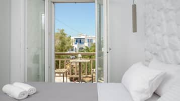 Apartamento Superior, varanda | Vista do quarto
