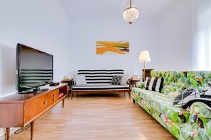 Área de estar no saguão